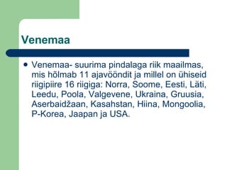 Venemaa Majandus | PPT