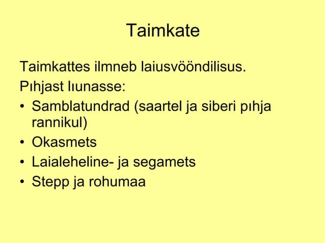 Venemaa Loodus | PPT