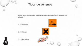 Sustancias Venenosas | PPTX
