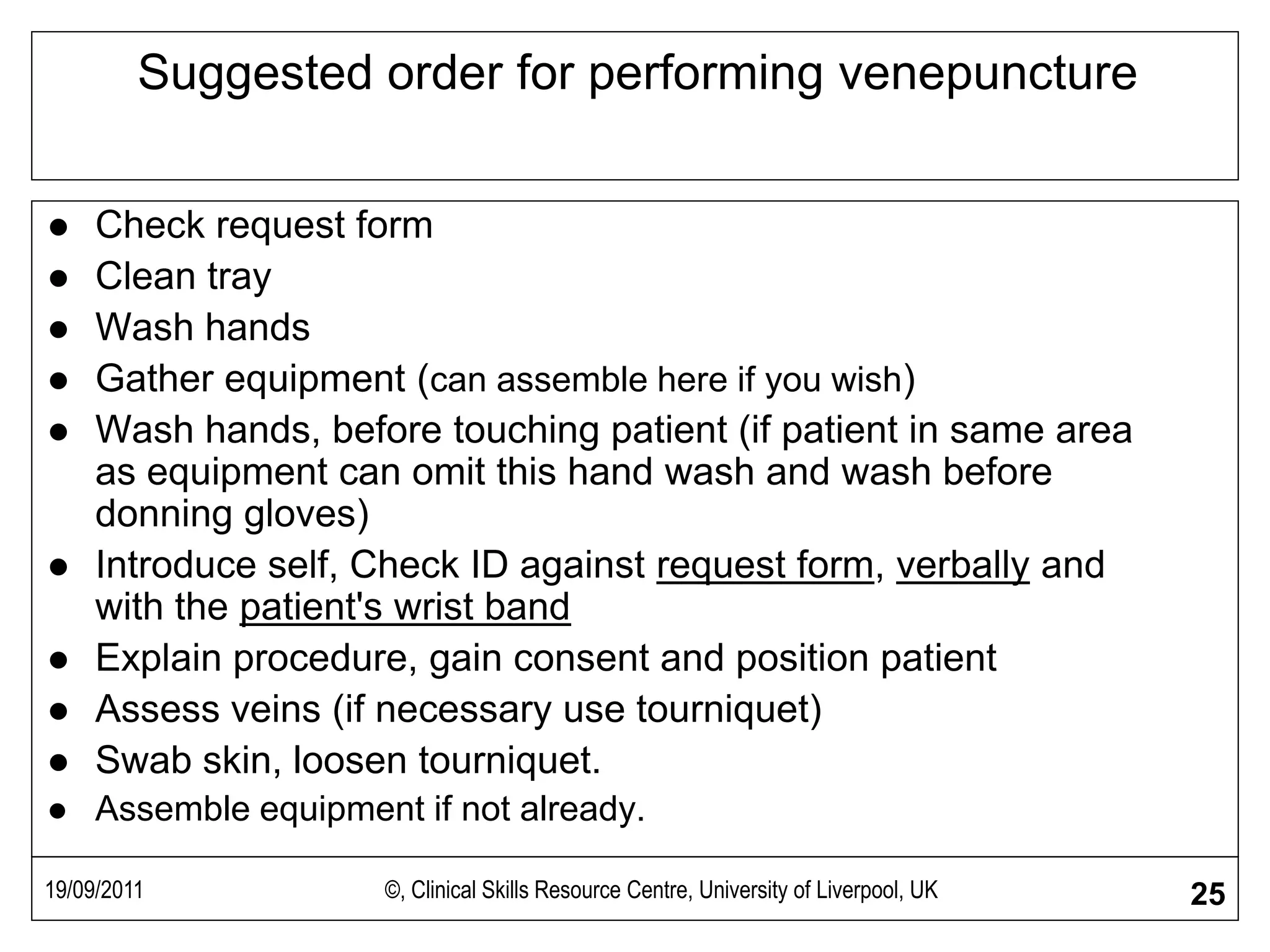 Venepuncture | PDF