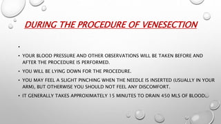 Venesection | PPT | Free Download