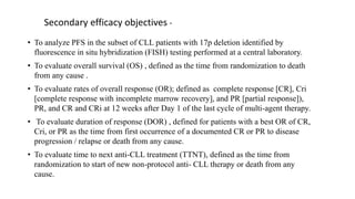 Venetoclax in Chronic Lymphocytic Leukemia | PPTX