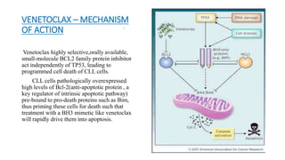 Venetoclax in Chronic Lymphocytic Leukemia | PPTX