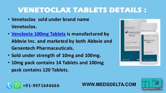 Generic Venetoclax Tablets | Venclexta 100mg Tablets | Venetoclax Who…