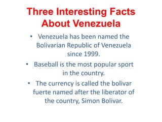 Venezuela | PPTX