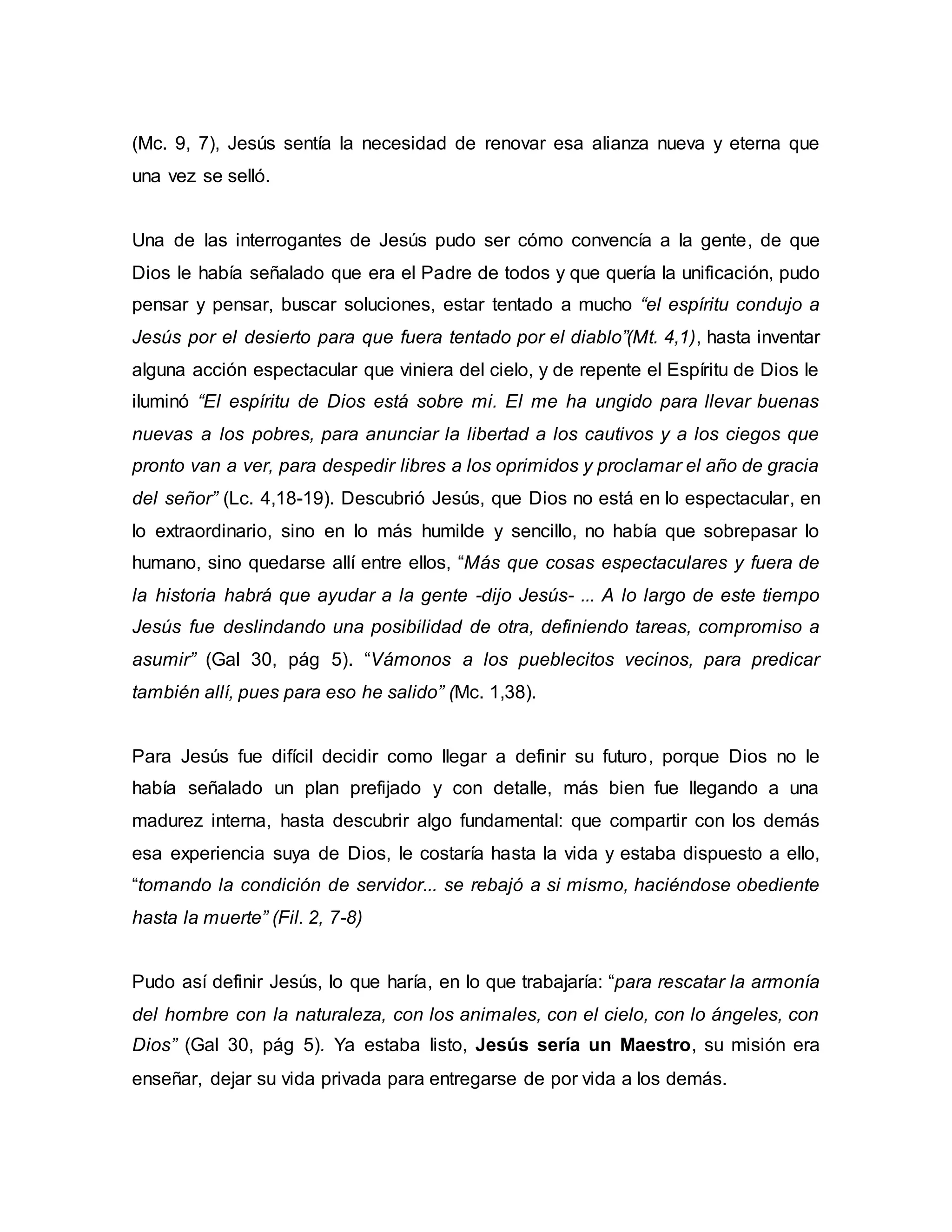 LA PEDAGOGÍA TRANSFORMADORA DE JESÚS DE NAZARET Y EL APRENDIZAJE ...