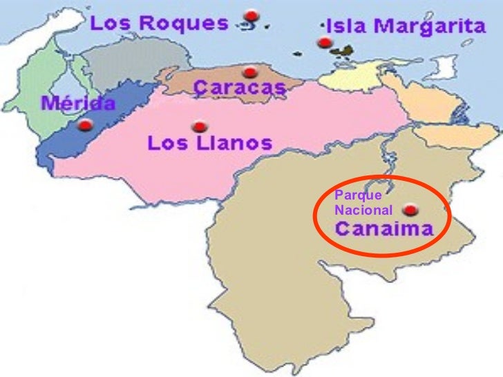 Venezuela Parque Nacional Canaima