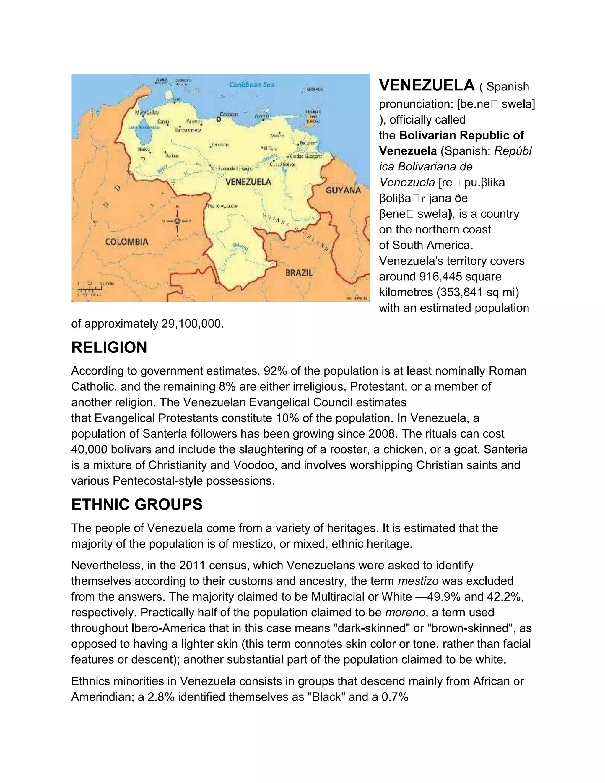 Venezuela Educational System | DOCX | Currencies | Economy