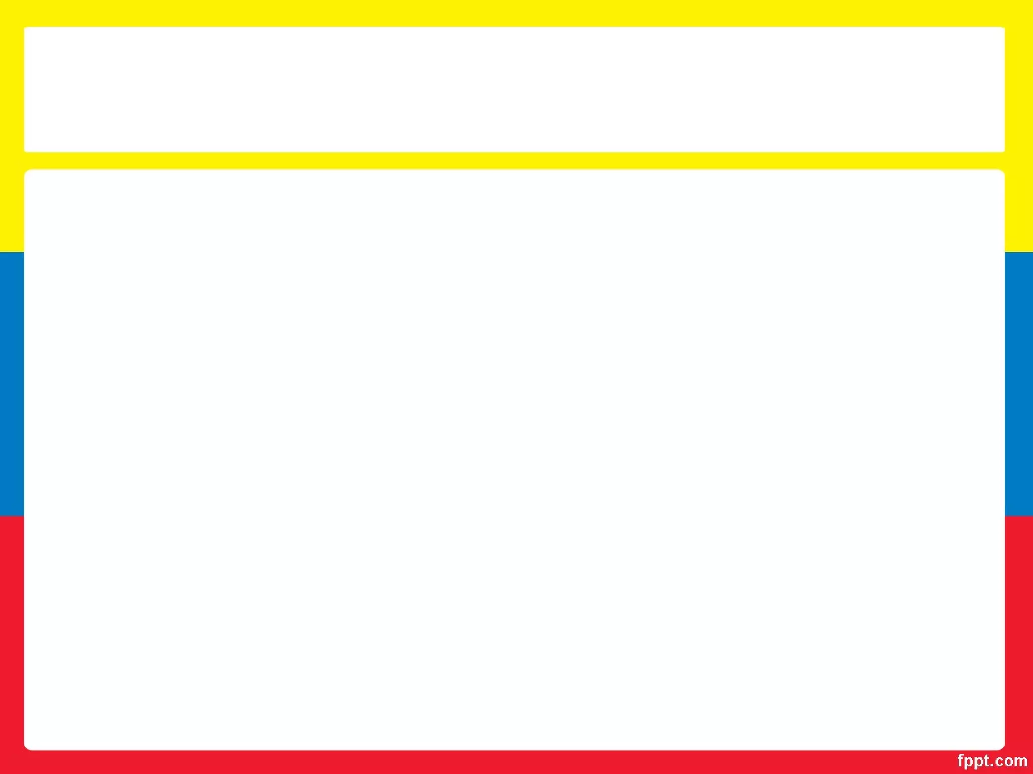 Venezuela Flag Powerpoint Template | PPT