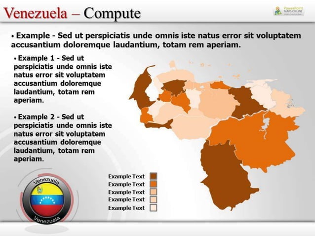 PowerPoint Templates On Venezuela | PPT