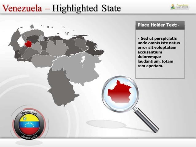 PowerPoint Templates On Venezuela | PPT