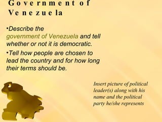 Venezuela Template | PPT