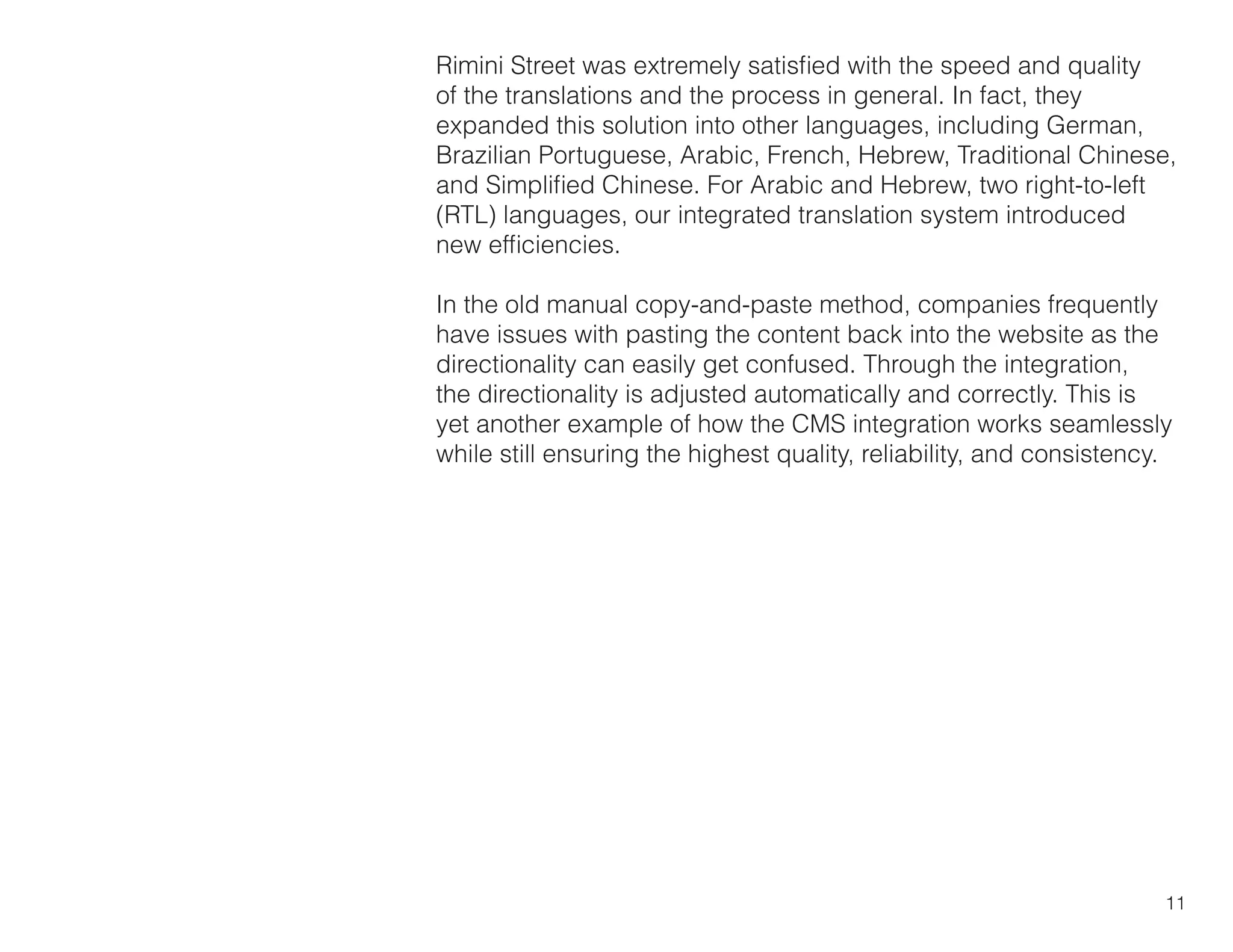 Website Translation Case Study | PDF