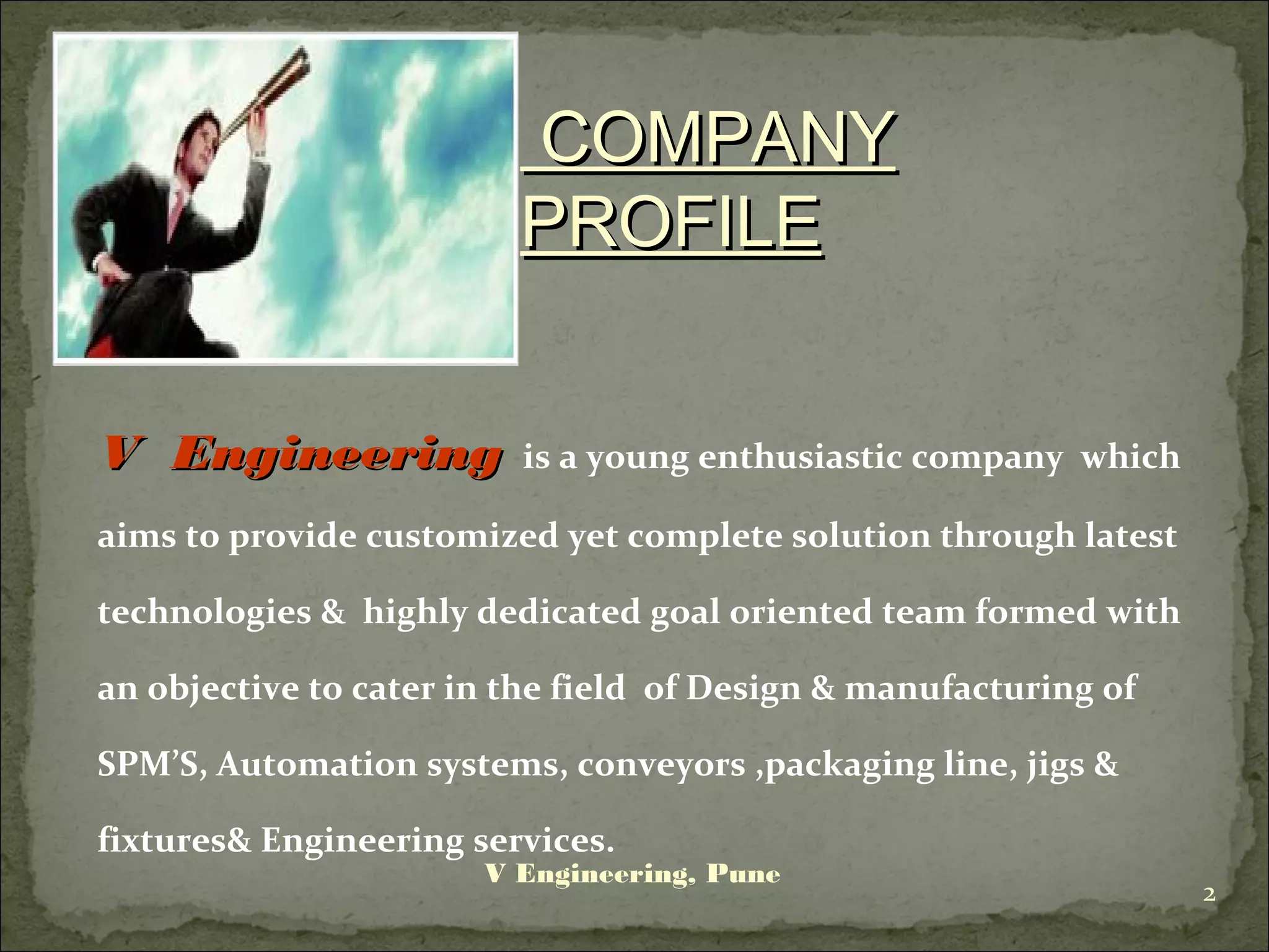 V engg company profile | PPT