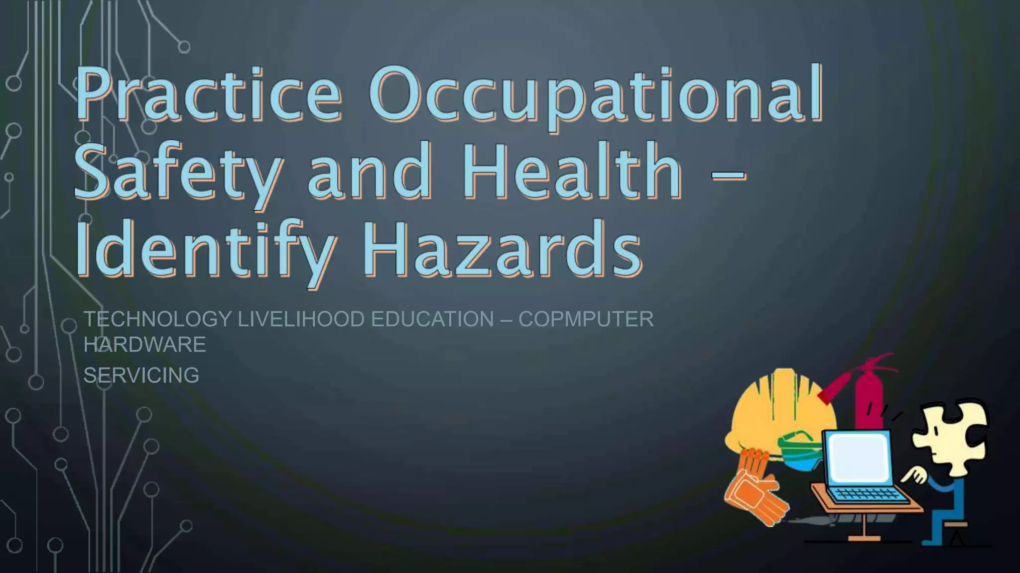Occupational Health Safety Standards | PPTX