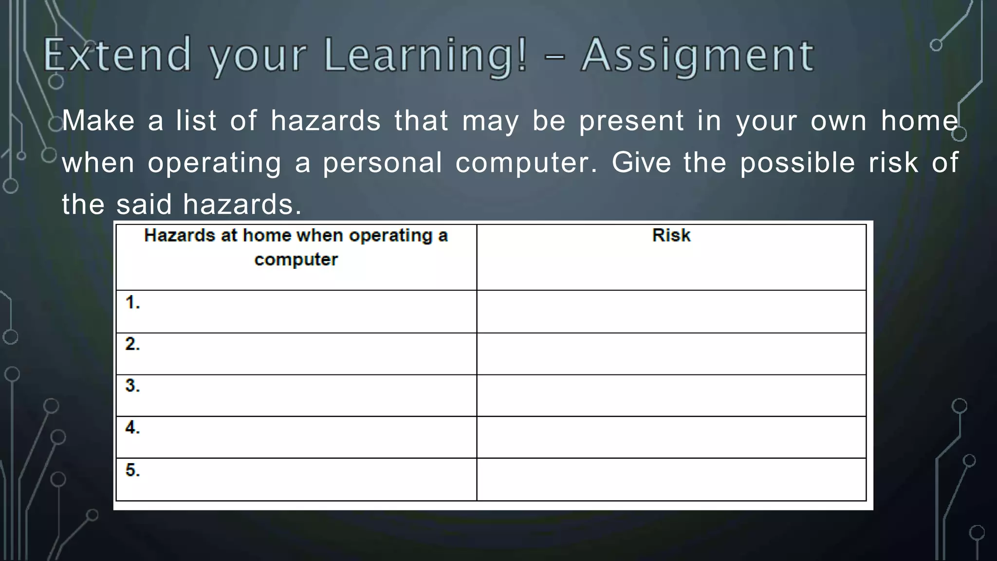 Occupational Health Safety Standards | PPTX