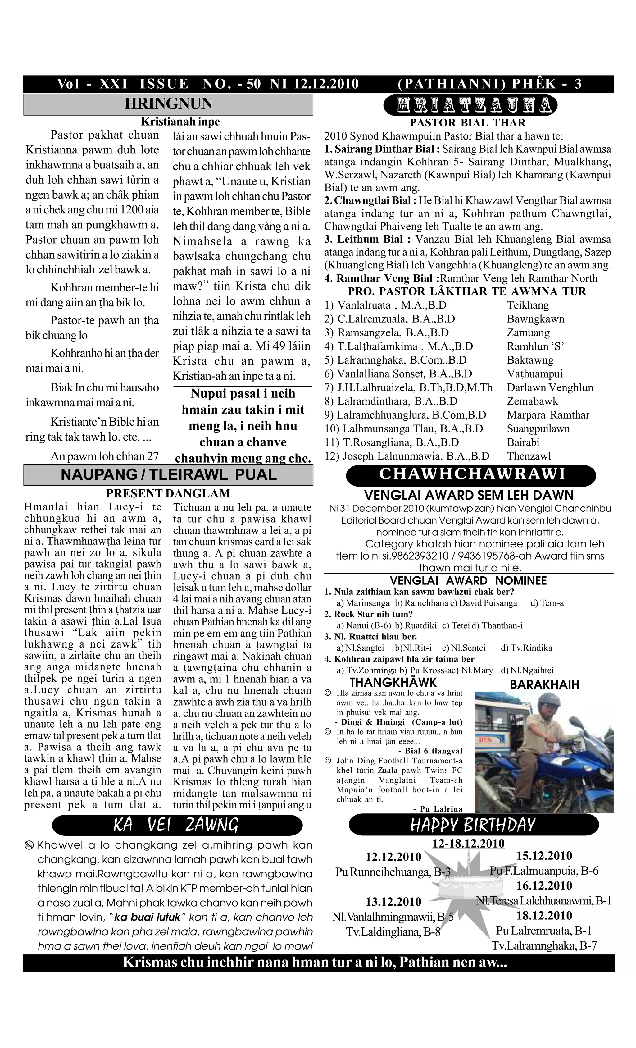 Venglai 12.12. 2010 | PDF