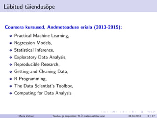 Venia Legendi 2016: Maria Zeltser | PDF