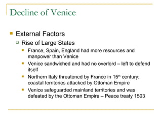 The rise and fall of Venice | PPT | Europe Travel | Travel Locations