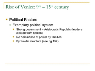 The rise and fall of Venice | PPT | Europe Travel | Travel Locations