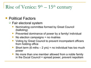 The rise and fall of Venice | PPT | Europe Travel | Travel Locations