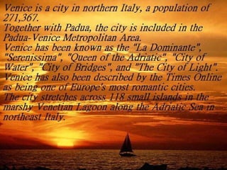 Venice | PPT