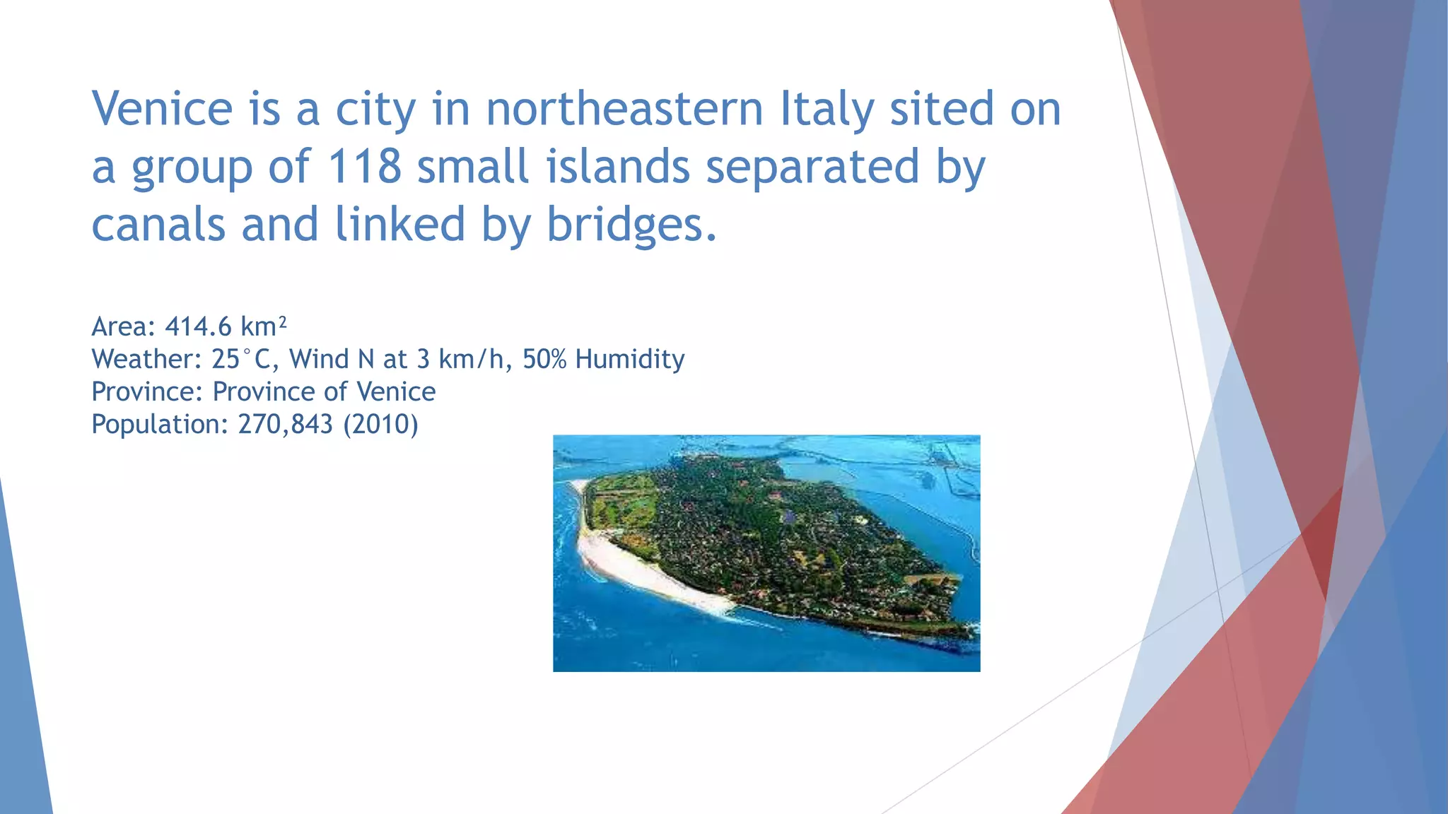 Venice (city of italy) | PPTX