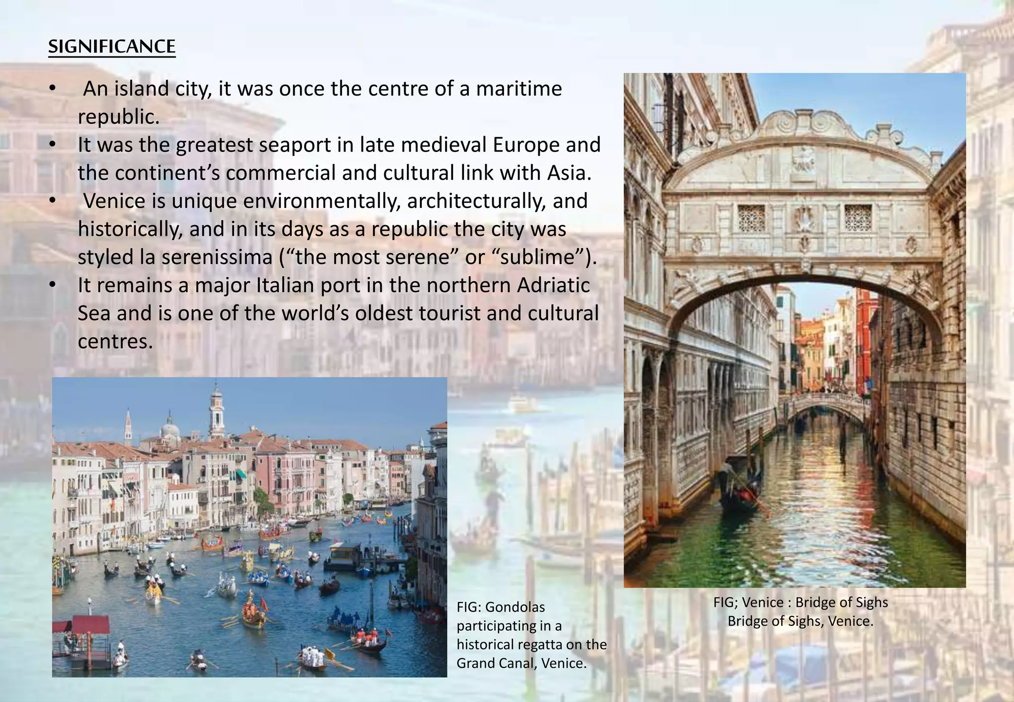 Venice- urban development | PPTX