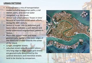 Venice- urban development | PPTX