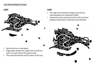 Venice- urban development | PPTX