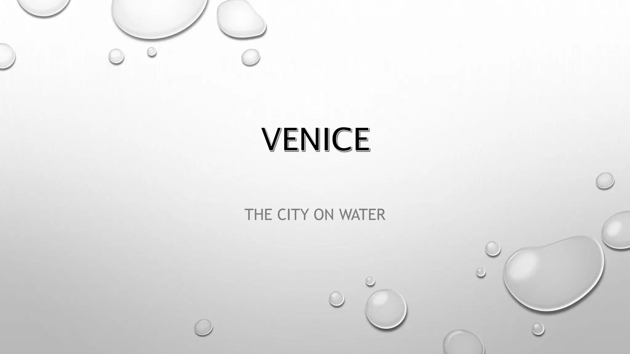 Venice | PPTX