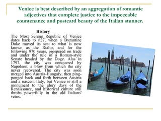 Venice animated | PPT