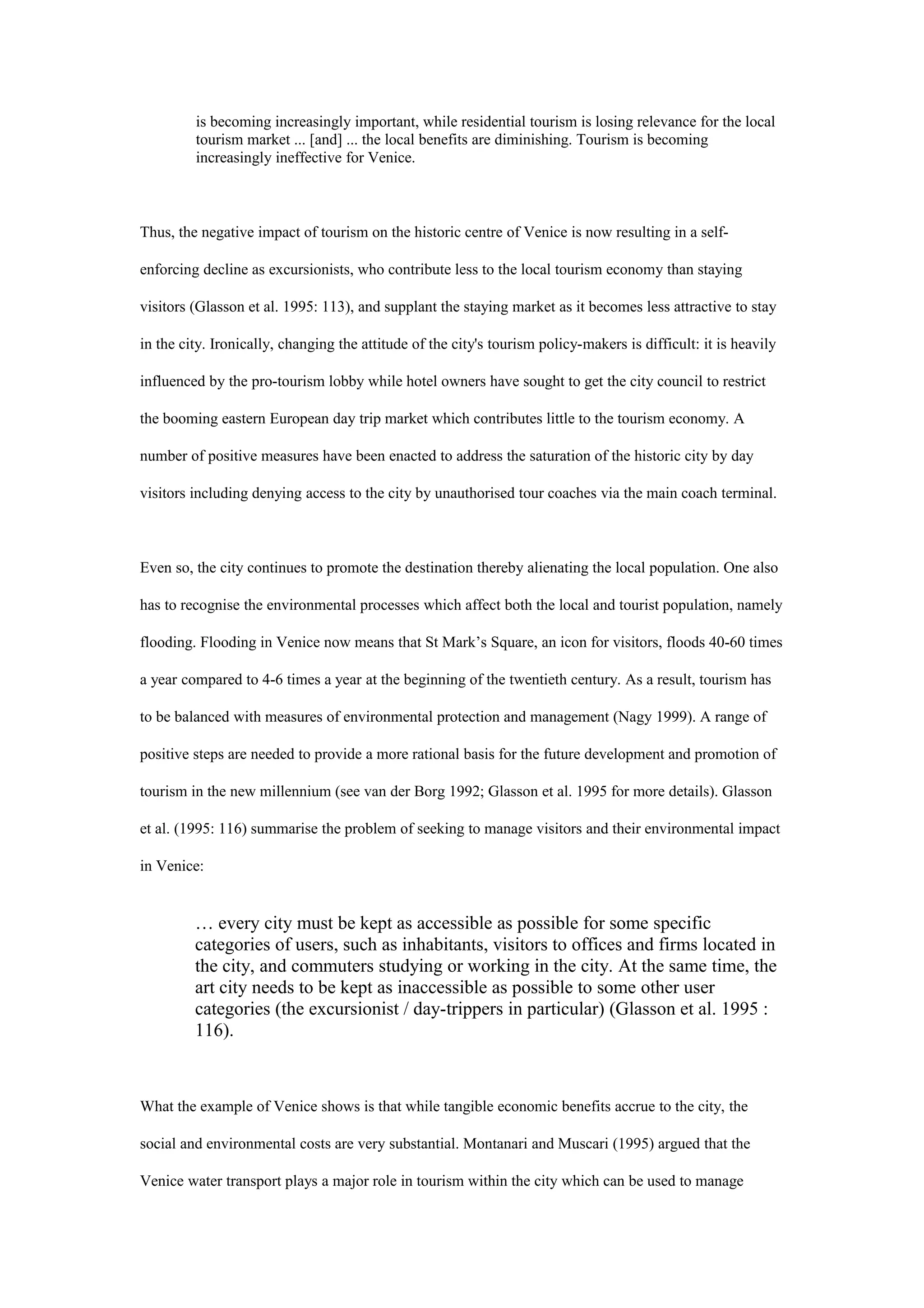 Venice case study - Information Sheet | DOC