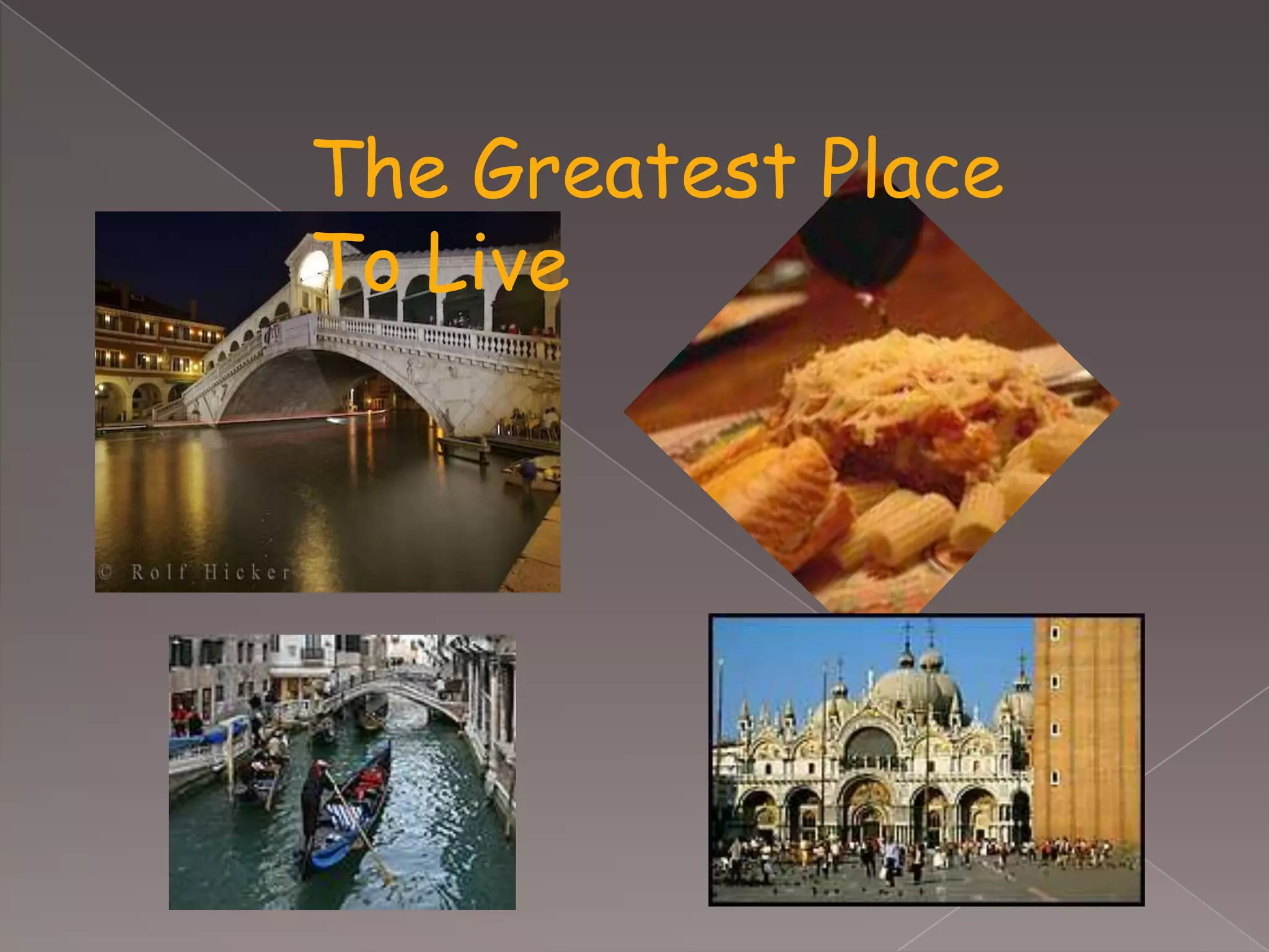 Venice, Italy | PPTX | Geography | Science