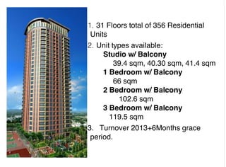 THE VENICE in Mc Kinley Hill Taguig By Megaworld | PDF