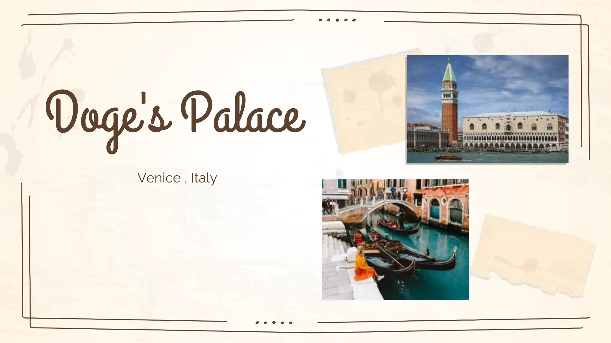 Doge's palace | PPT