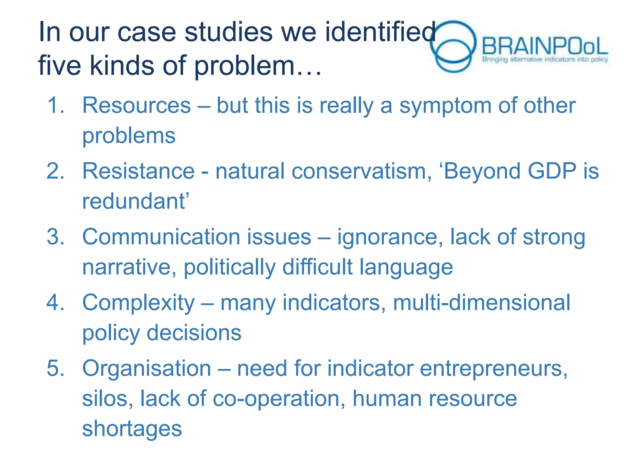 How to move Beyond-GDP? An action plan | PPTX