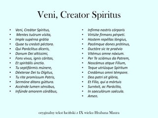Veni Creator | PPSX | Christianity | Religion & Spirituality