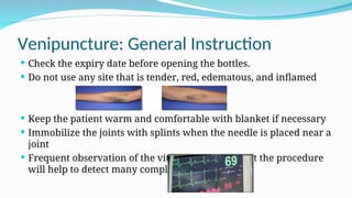 Venipuncture.ppt and medical health science | PPT