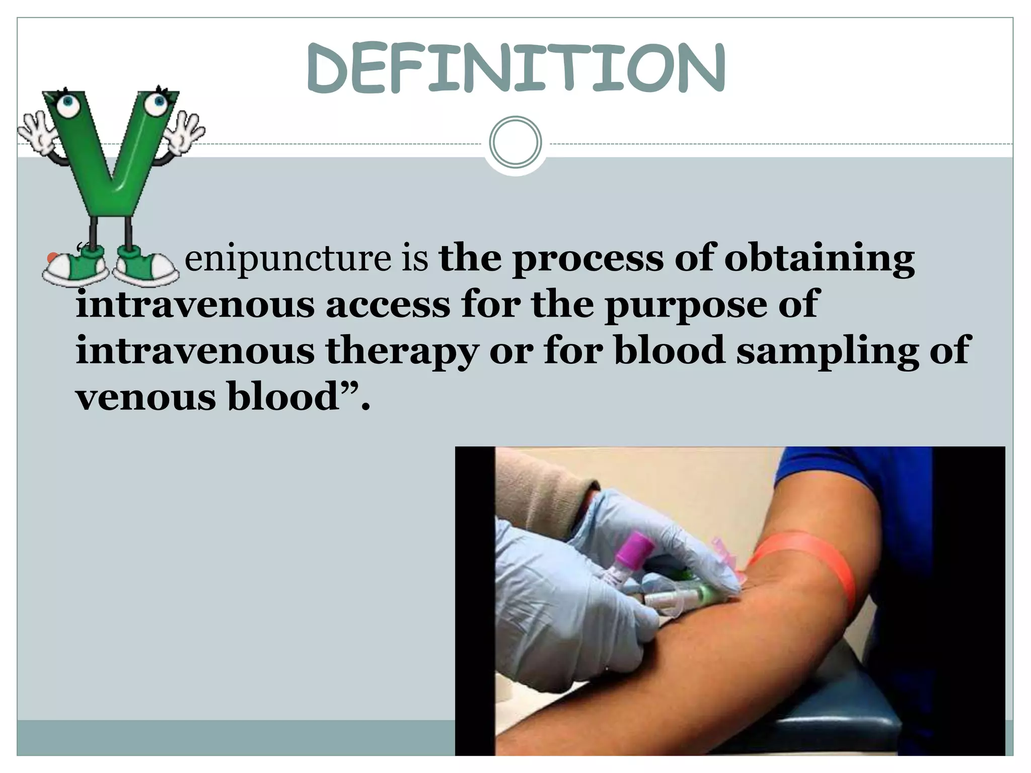Venipuncture ppt | PPTX | First Aid | Injuries