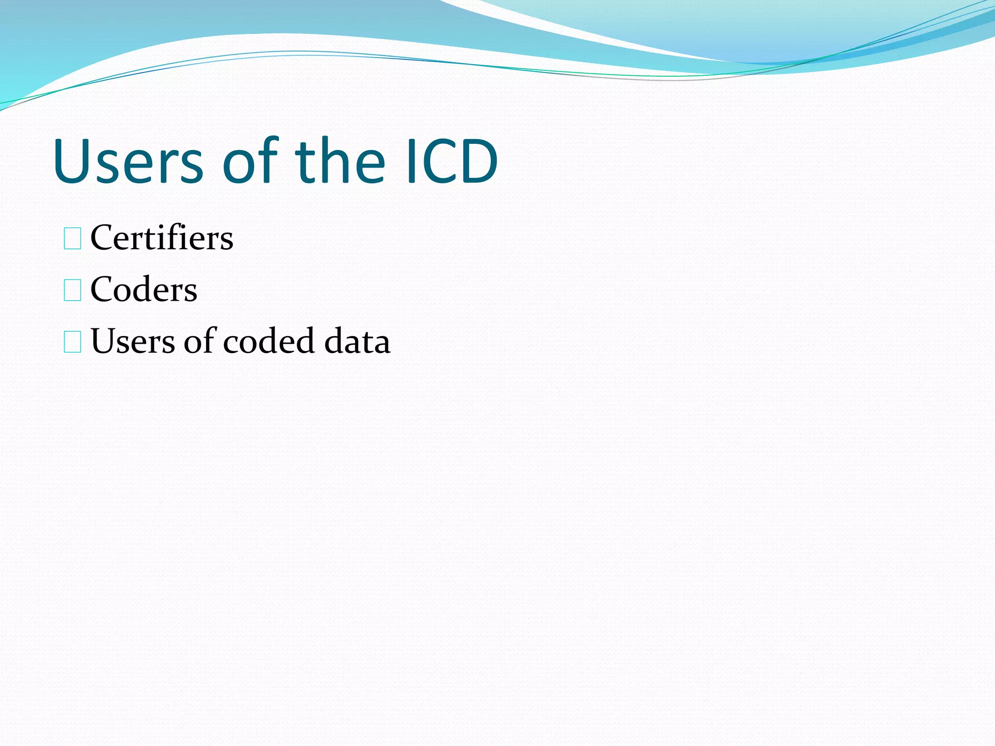 ICD-10-CM - An Introduction | PPTX