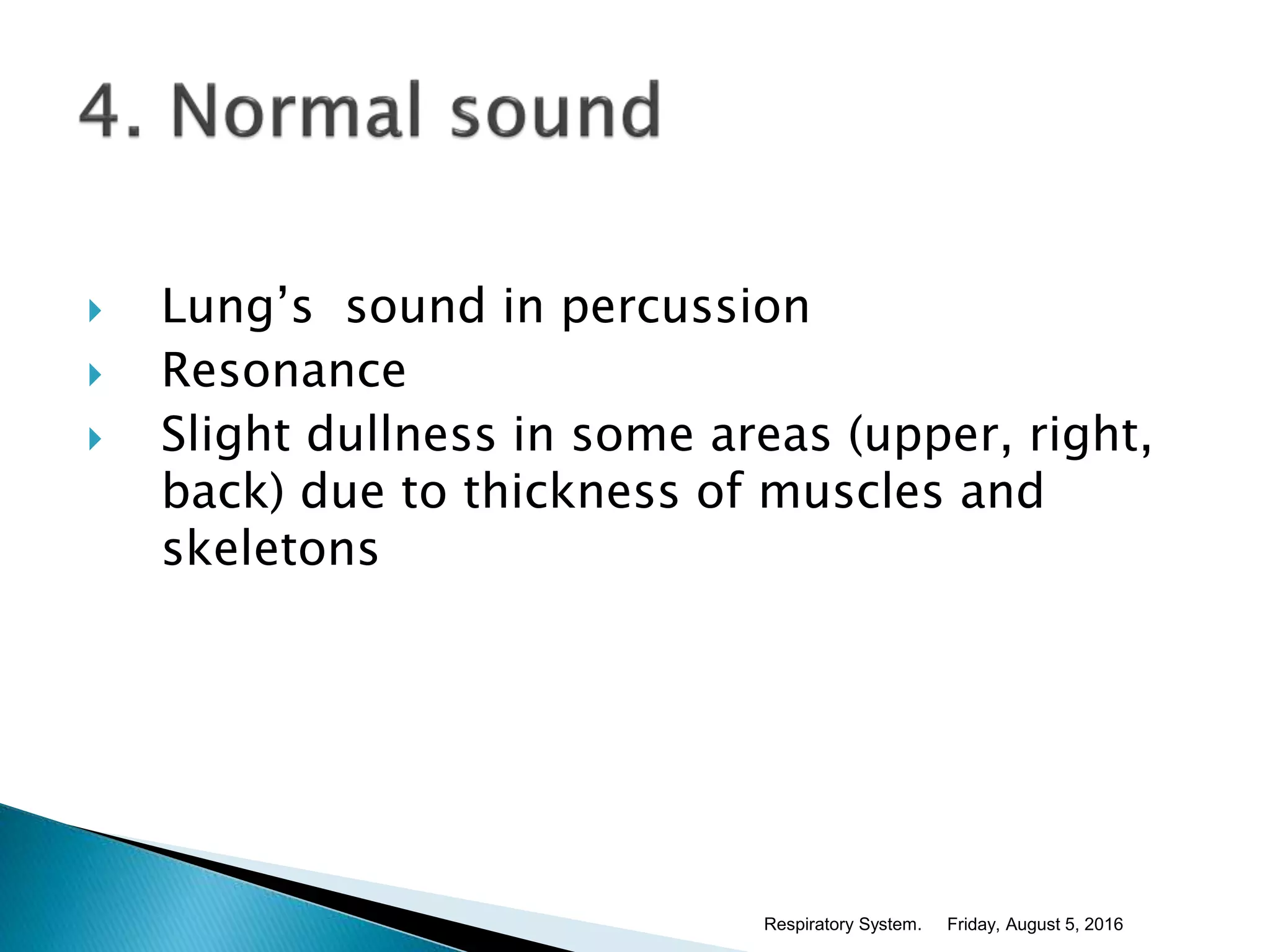physical examination in RESPIRATORY SYSTEM | PPTX