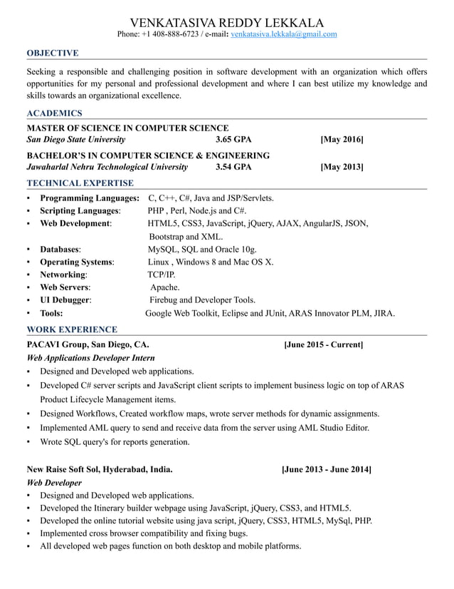 Venkatasiva reddy lekkala | PDF