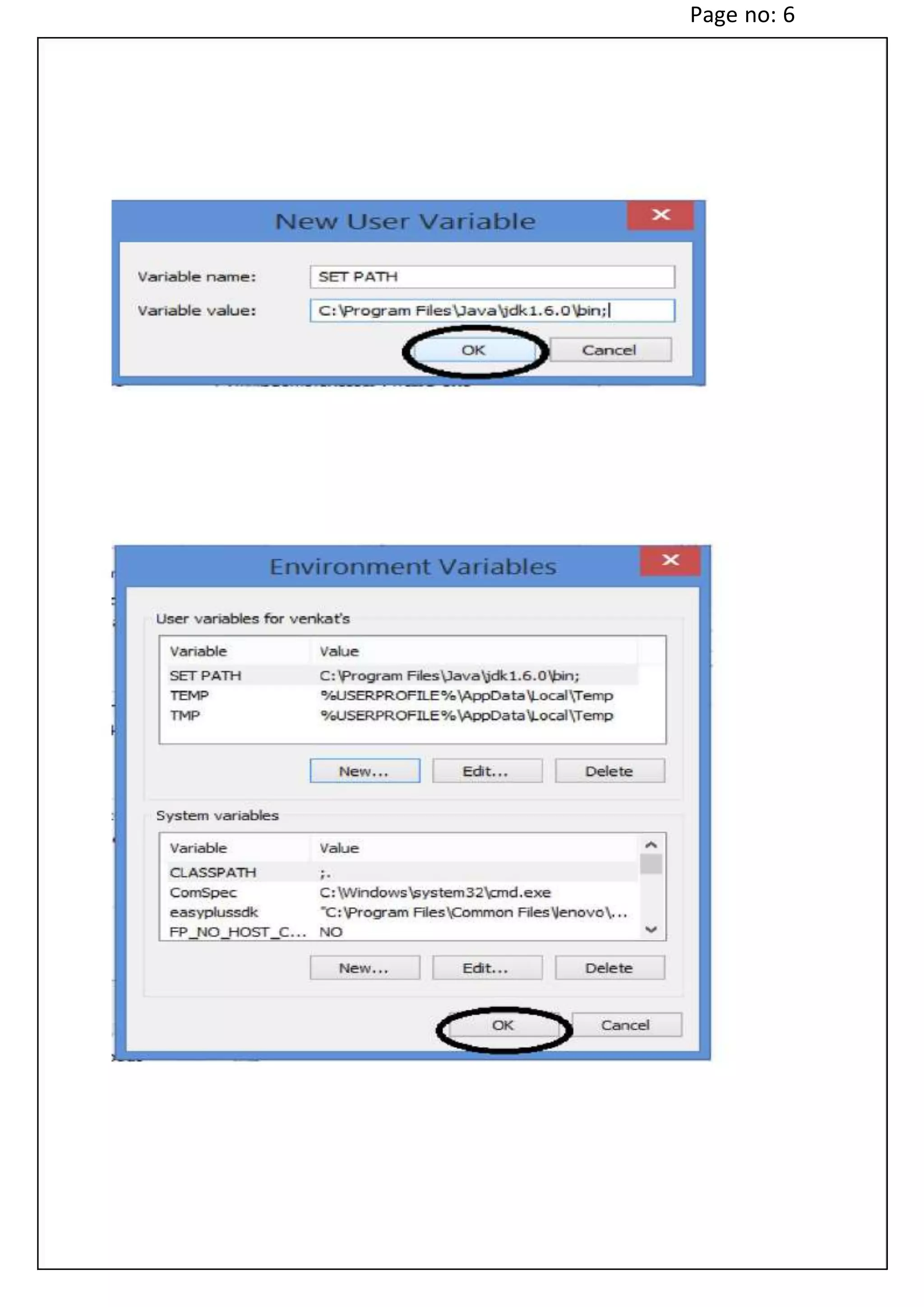 JAVA JDK INSTALLATION PROCEDURE | DOCX