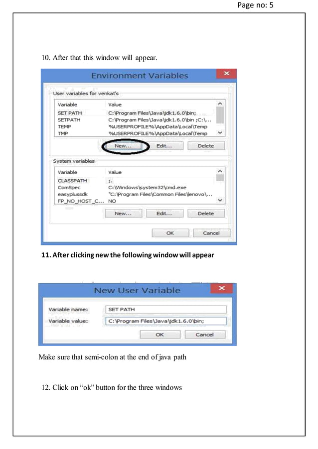 JAVA JDK INSTALLATION PROCEDURE | DOCX