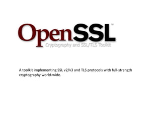 OpenSSL Alternative Chains Certificate Forgery Security Bypass Vulnerability | PPTX