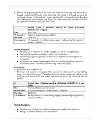 Facility management in Electircal in shopping mall and high rise ...