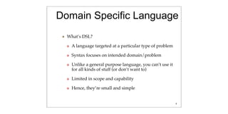 Domain Specific Languages | PDF