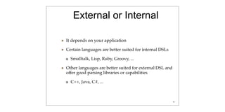 Domain Specific Languages | PDF