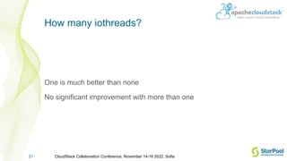 Block Device Performance Tuning Using iothreads | PDF
